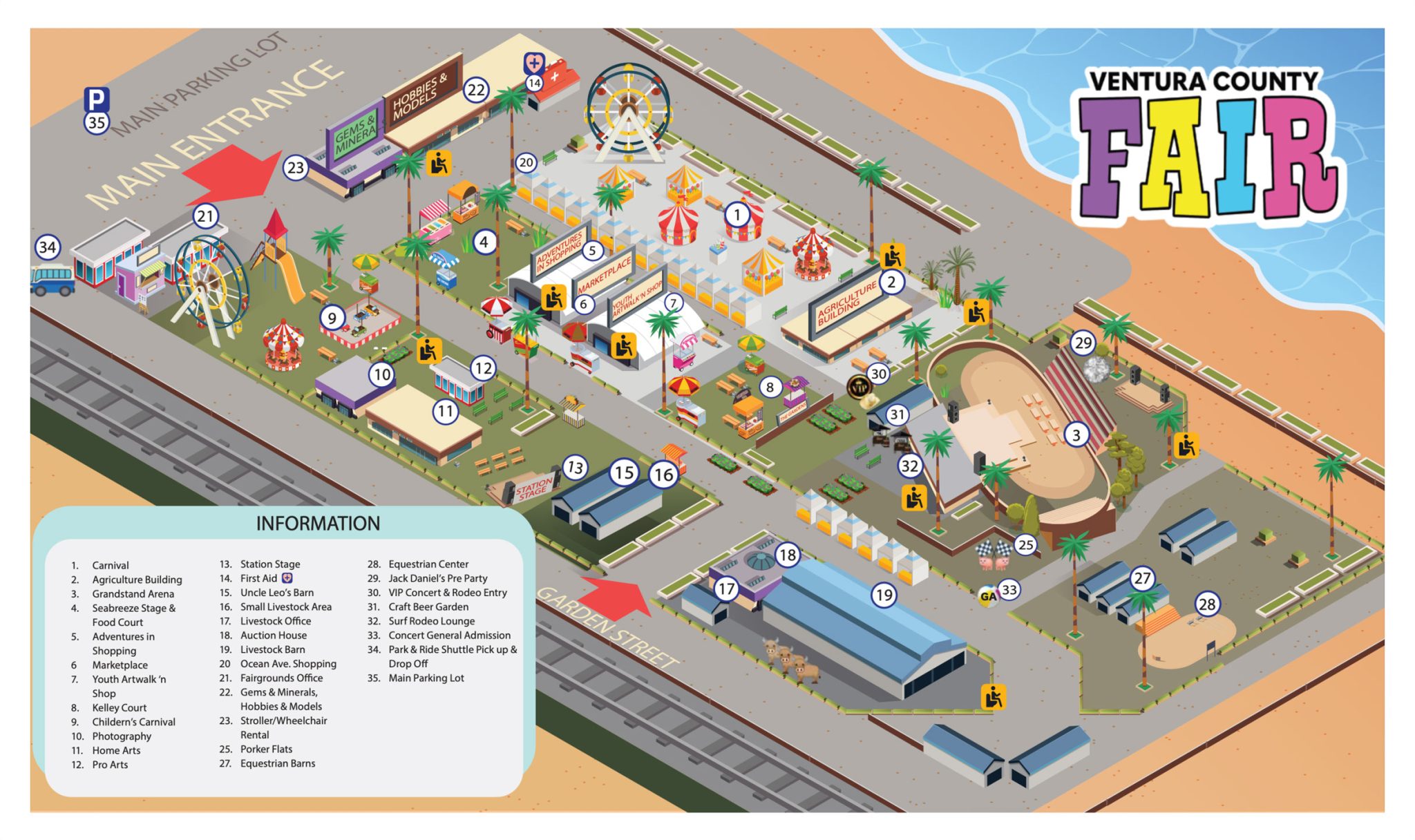 Fair Map - Ventura County Fairgrounds